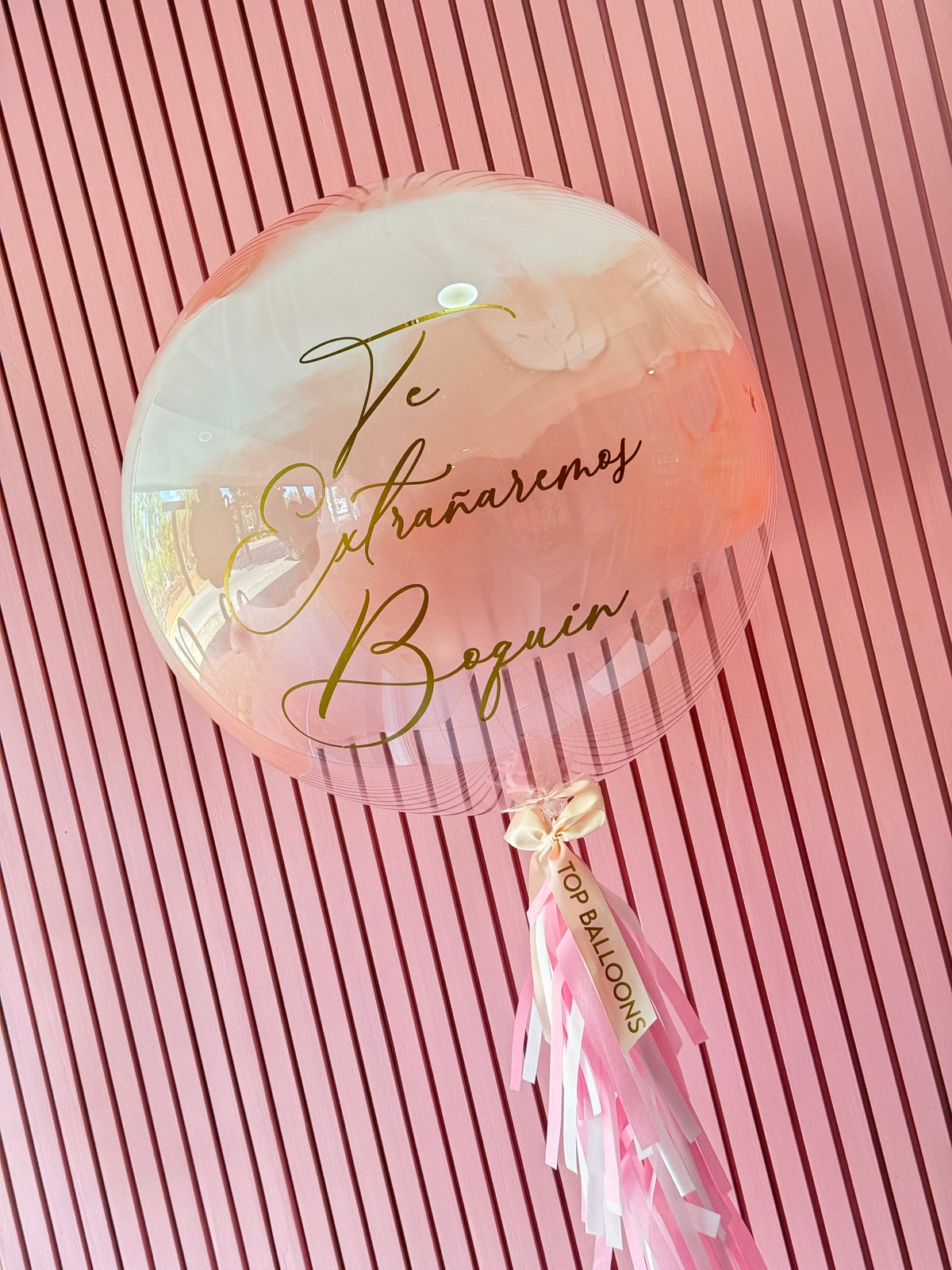 Hand Painted Balloon | Top Flowers
