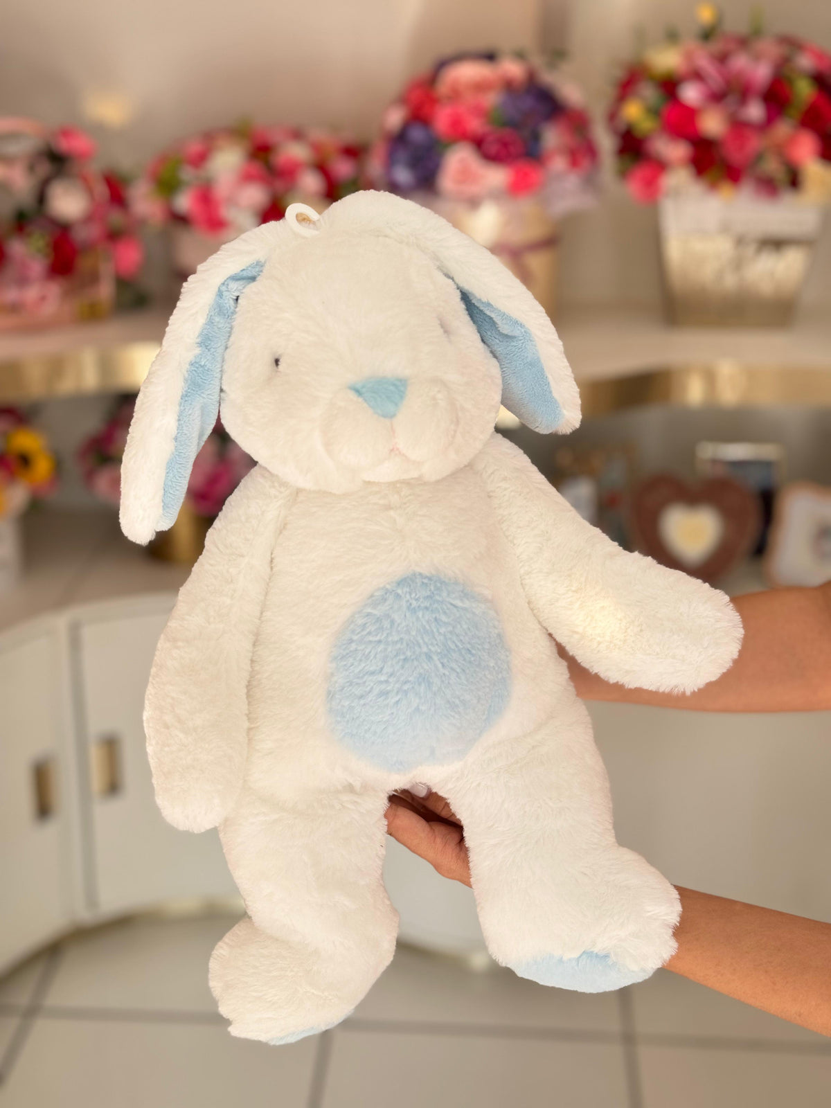 16" Bun Bun Bunny Blue | Top Flowers