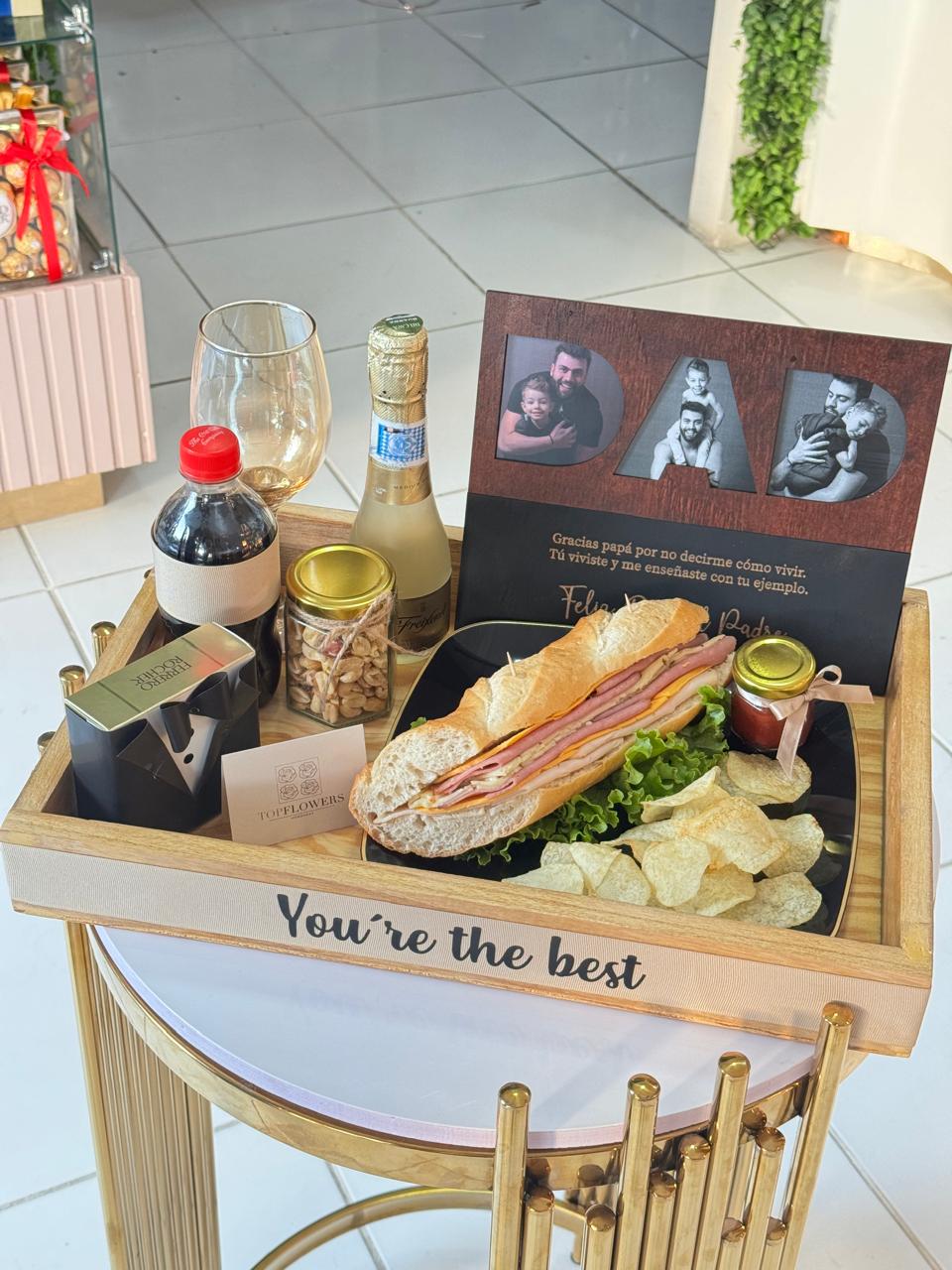 Panini Tray | Top Flowers