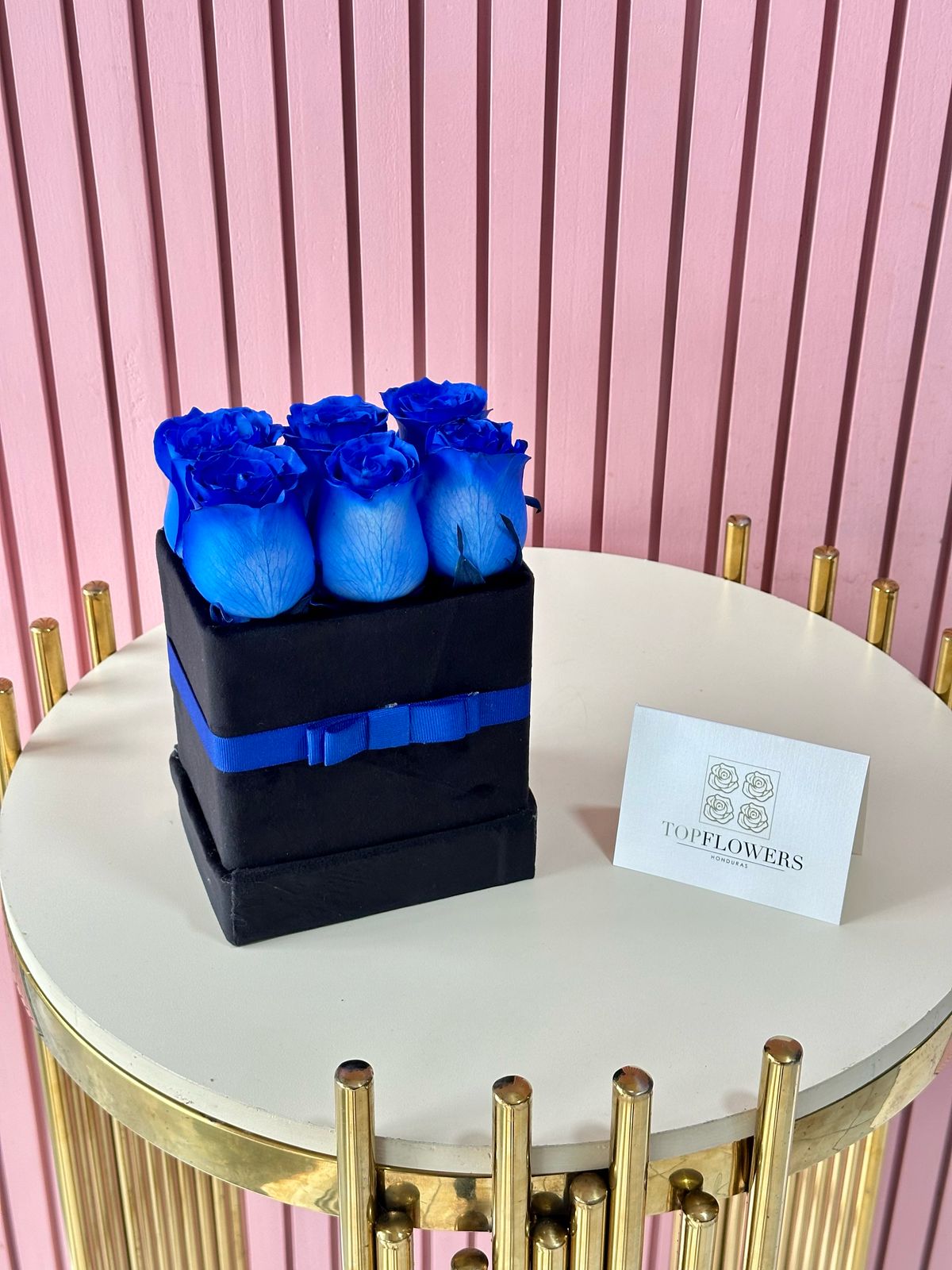 Classic Box (6) Blue Roses | Top Flowers