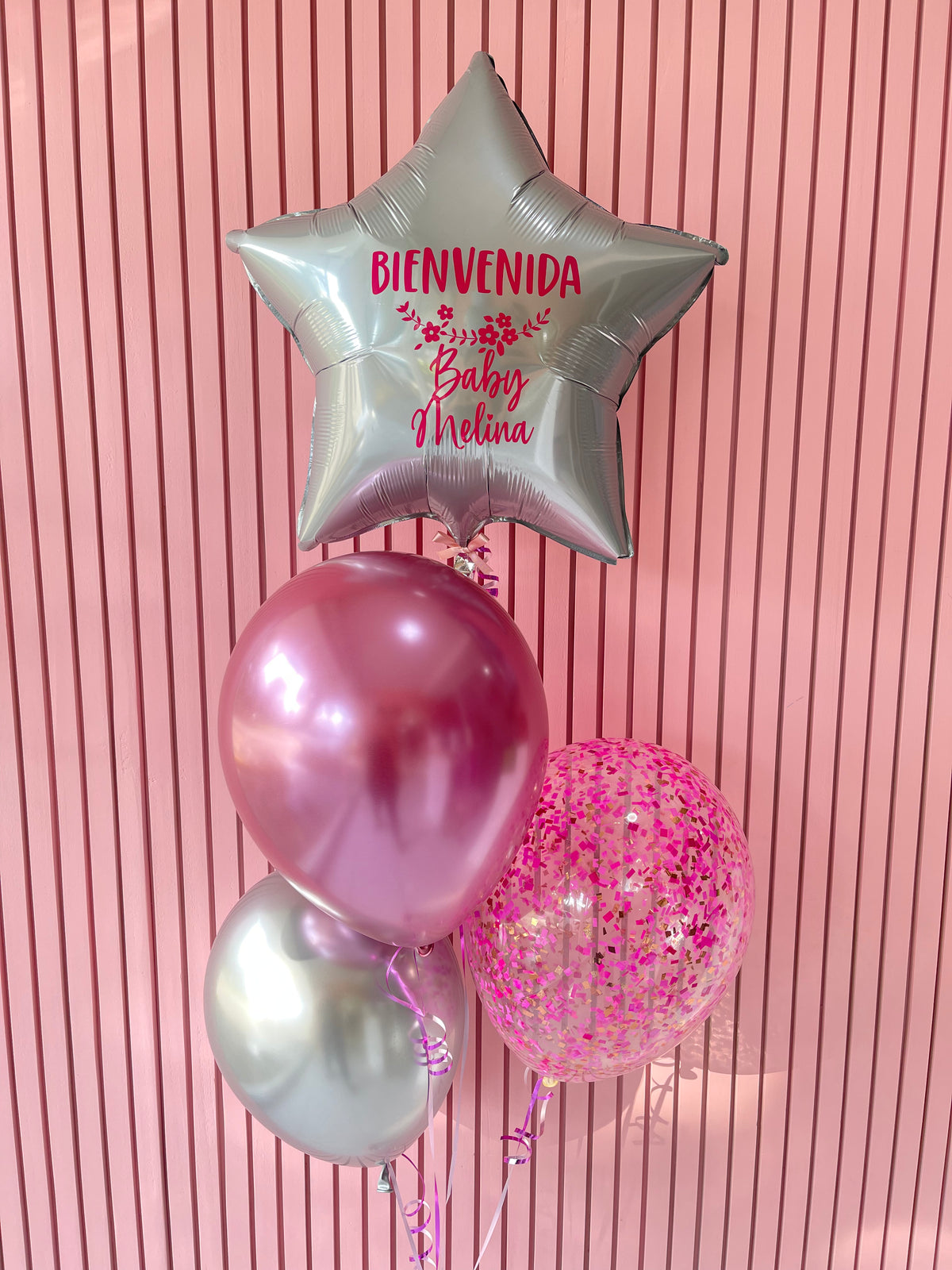 Gray & Pink Star | Top Flowers