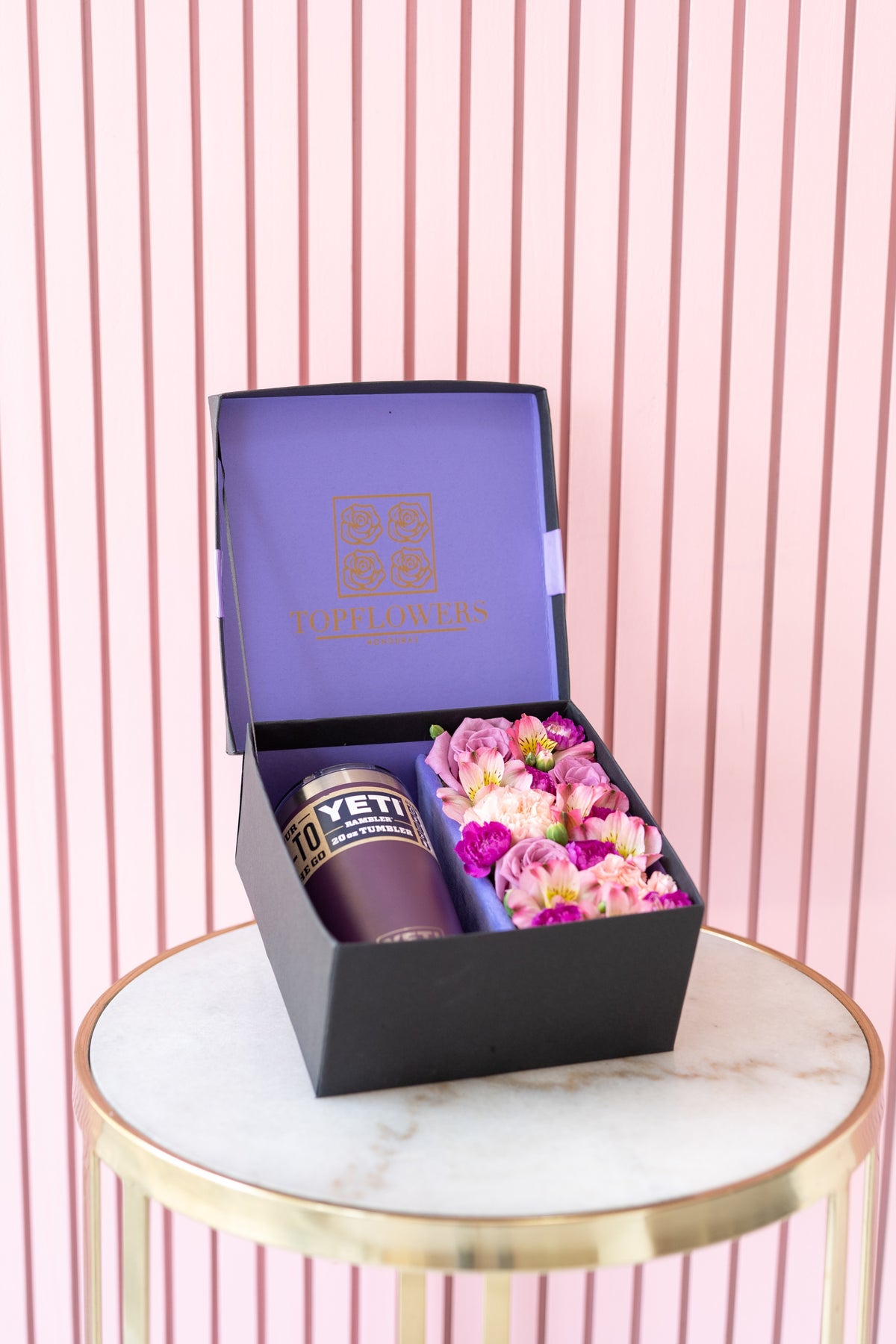 Purple TF Box + Yeti | Top Flowers